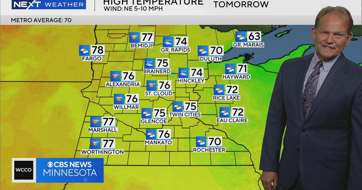 NEXT Weather: 10 p.m. report for Minnesota on Sept. 23, 2025 - CBS ...