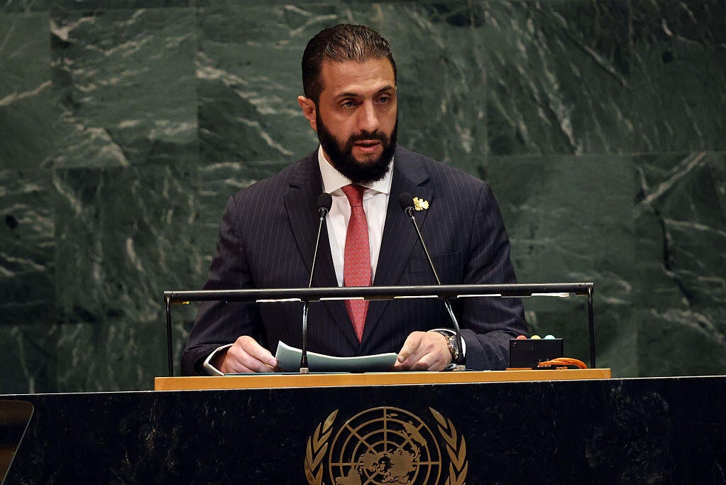 Syria's new president warns Israel's actions could end up alienating U ...