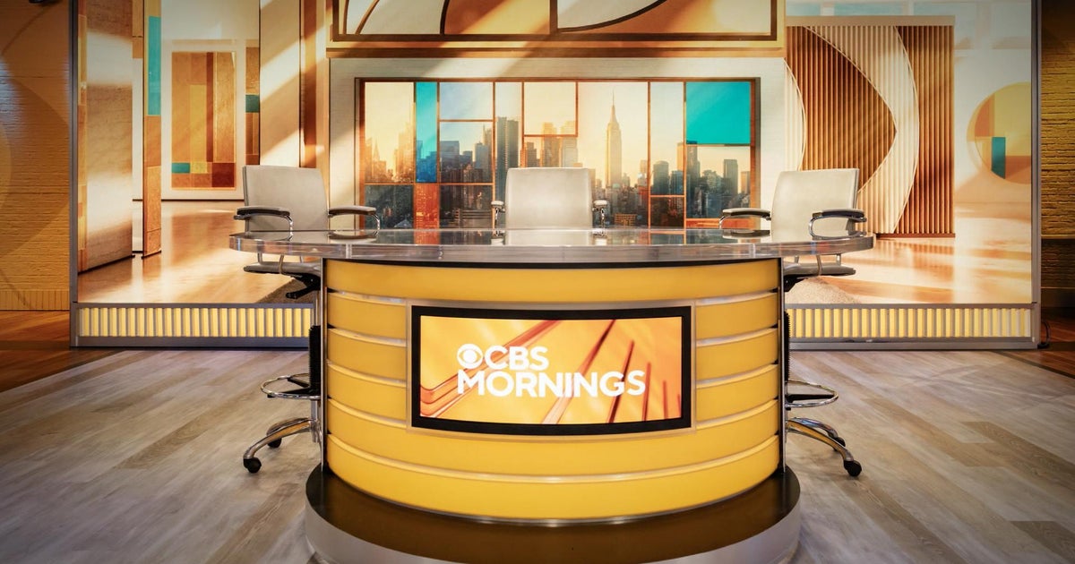 "CBS Mornings" to debut refreshed studio next week - CBS News