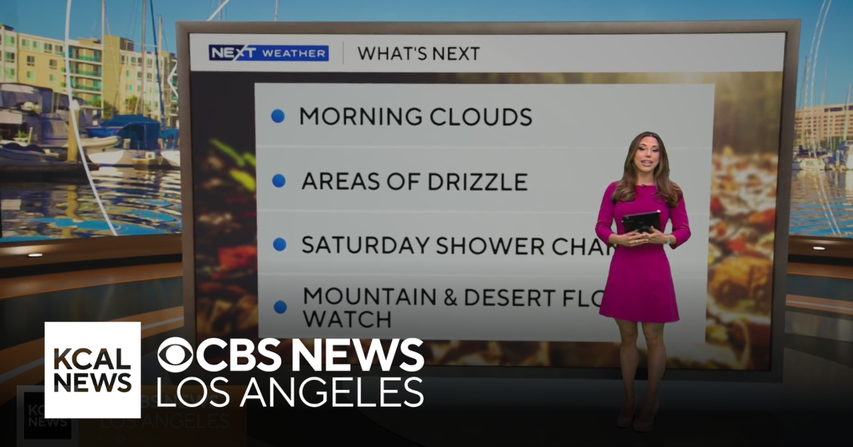 Alex Biston's 6 a.m. forecast | NEXT Weather - CBS Los Angeles