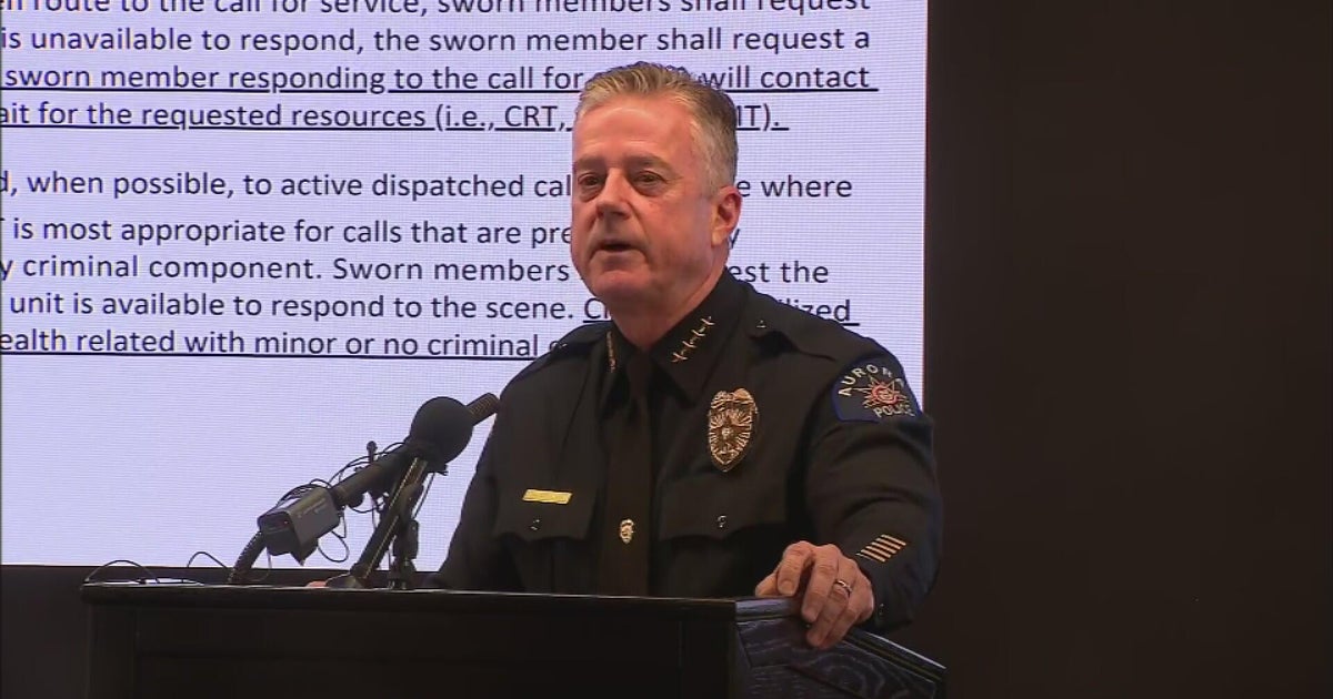 Aurora police provide update on shooting of a teenager by officer - CBS ...