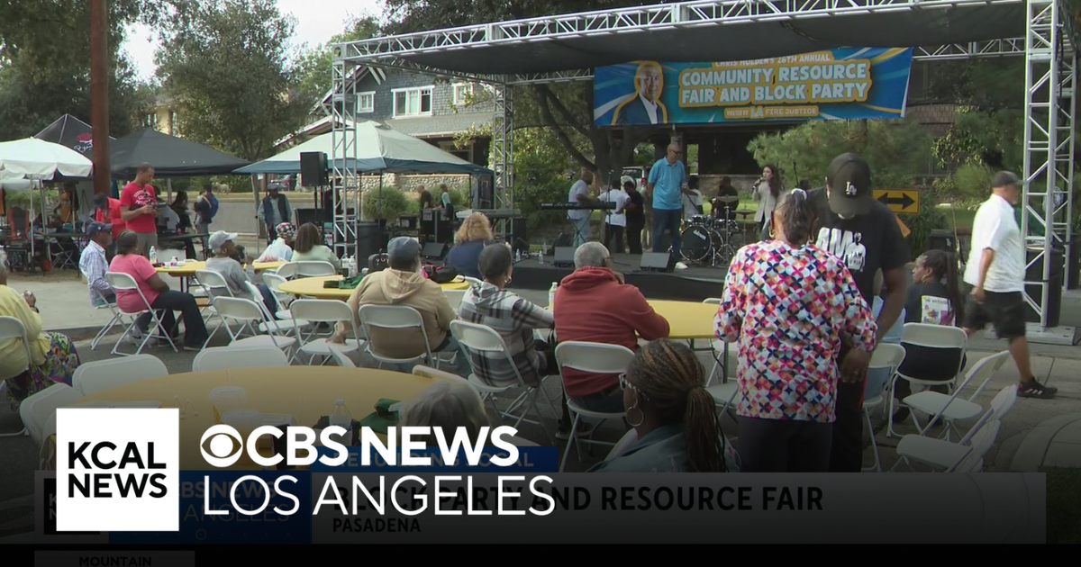 Block party and resource fair in Pasadena raises money to help Altadena ...