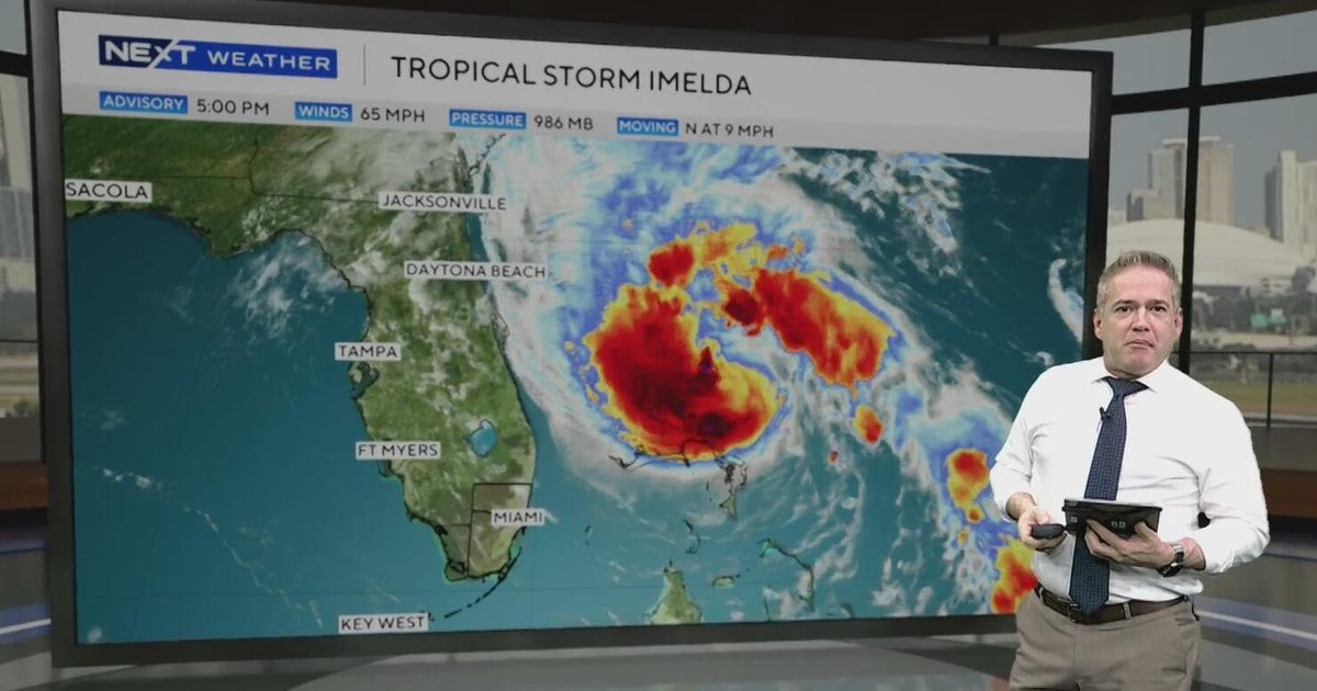 South Florida sees rip currents, gusty winds as Tropical Storm Imelda ...