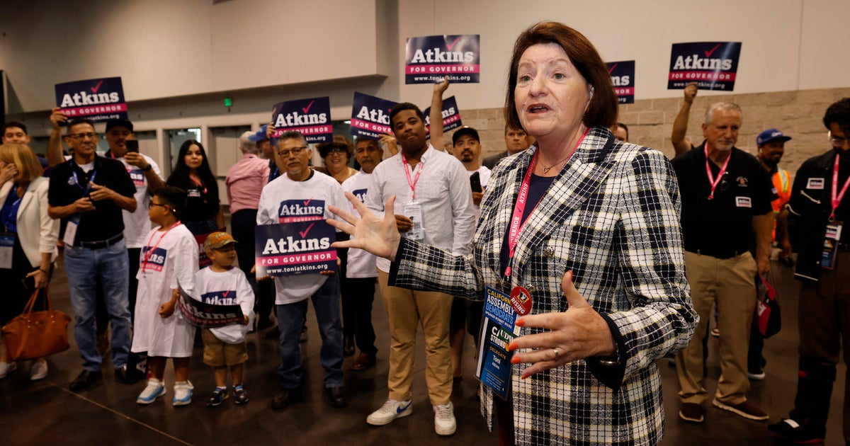Candidate Toni Atkins drops out of California governor's race - CBS Los ...