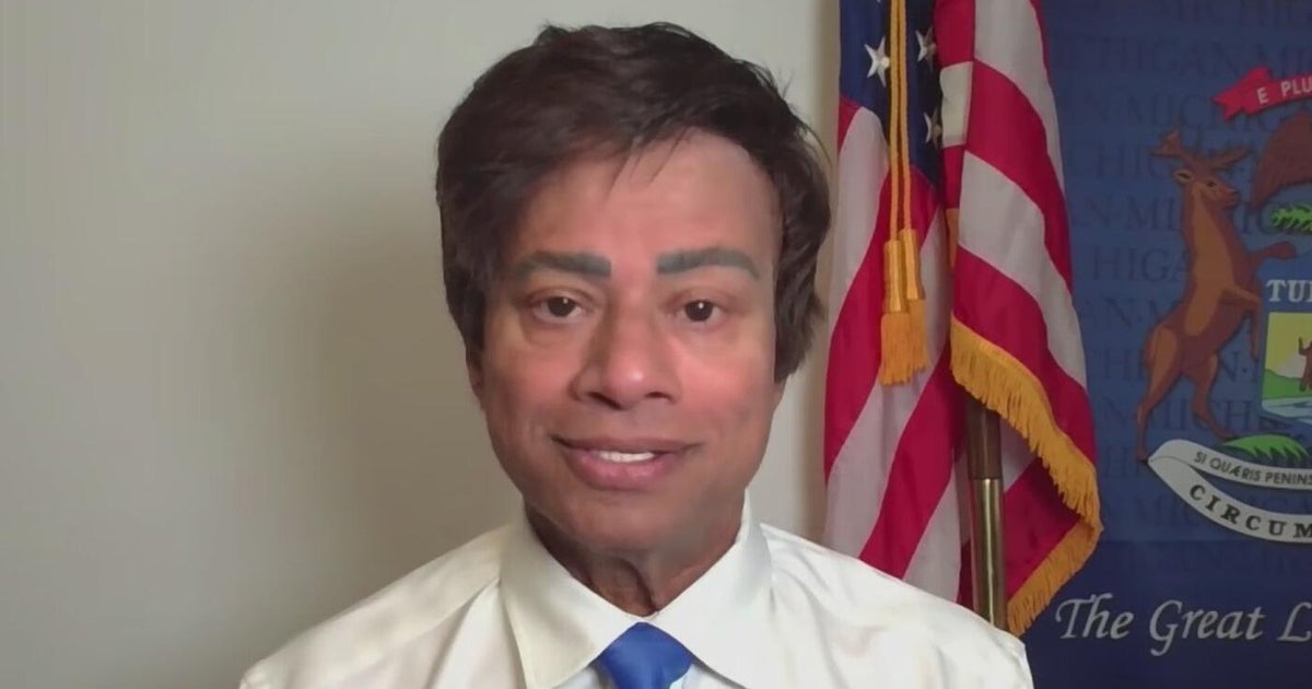 Michigan Rep. Shri Thanedar speaks about federal shutdown - CBS Detroit