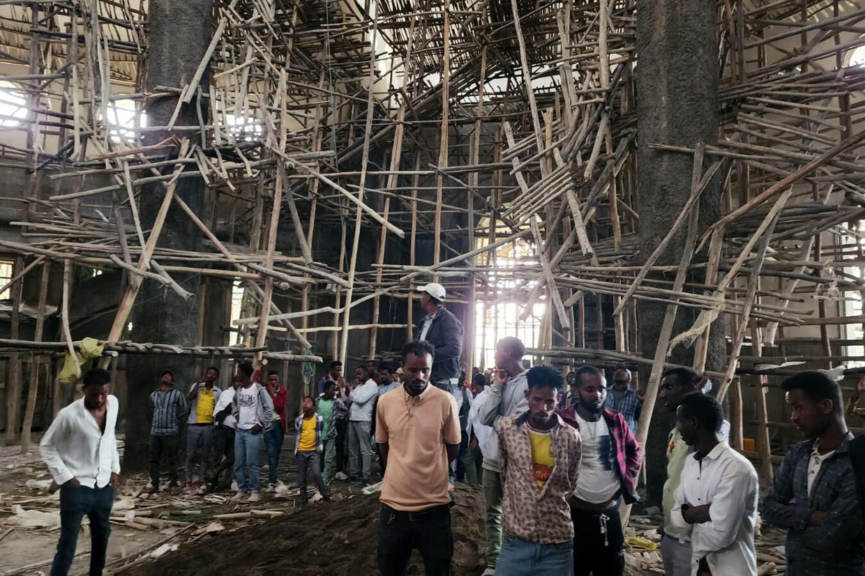 Ethiopia church scaffolding collapse reportedly kills at least 36 ...