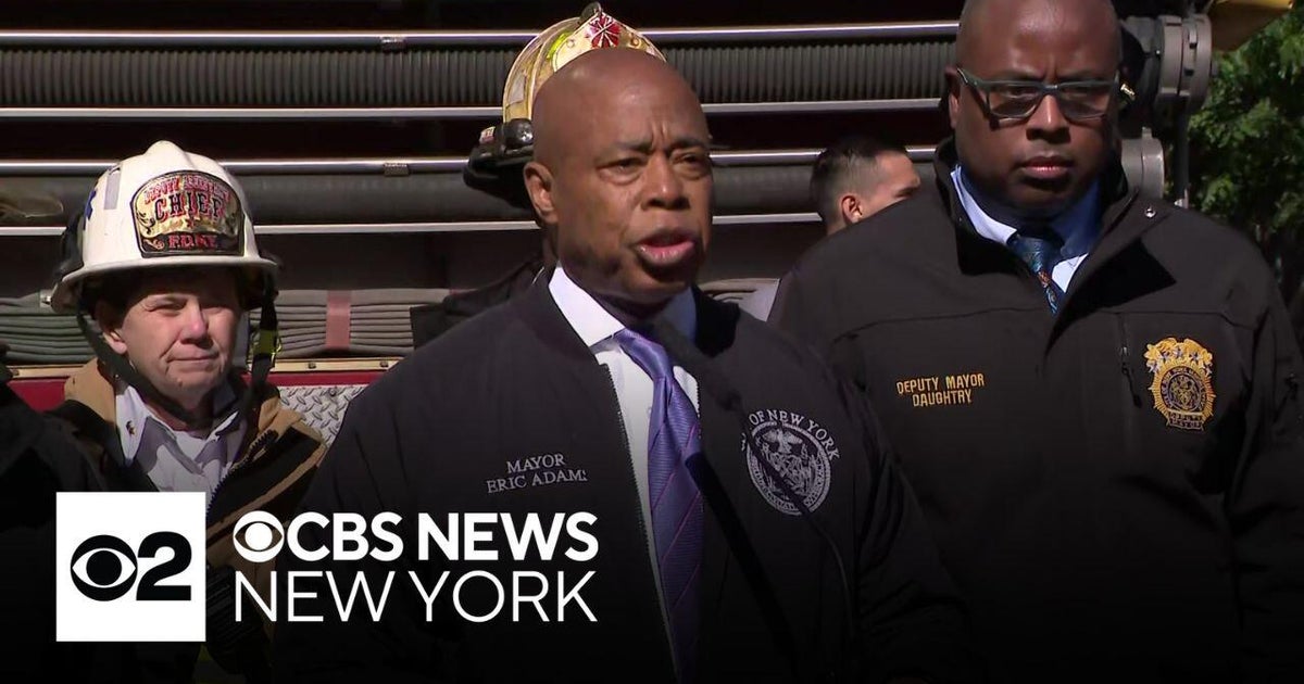 Bronx building suffers partial collapse | Full news conference - CBS ...