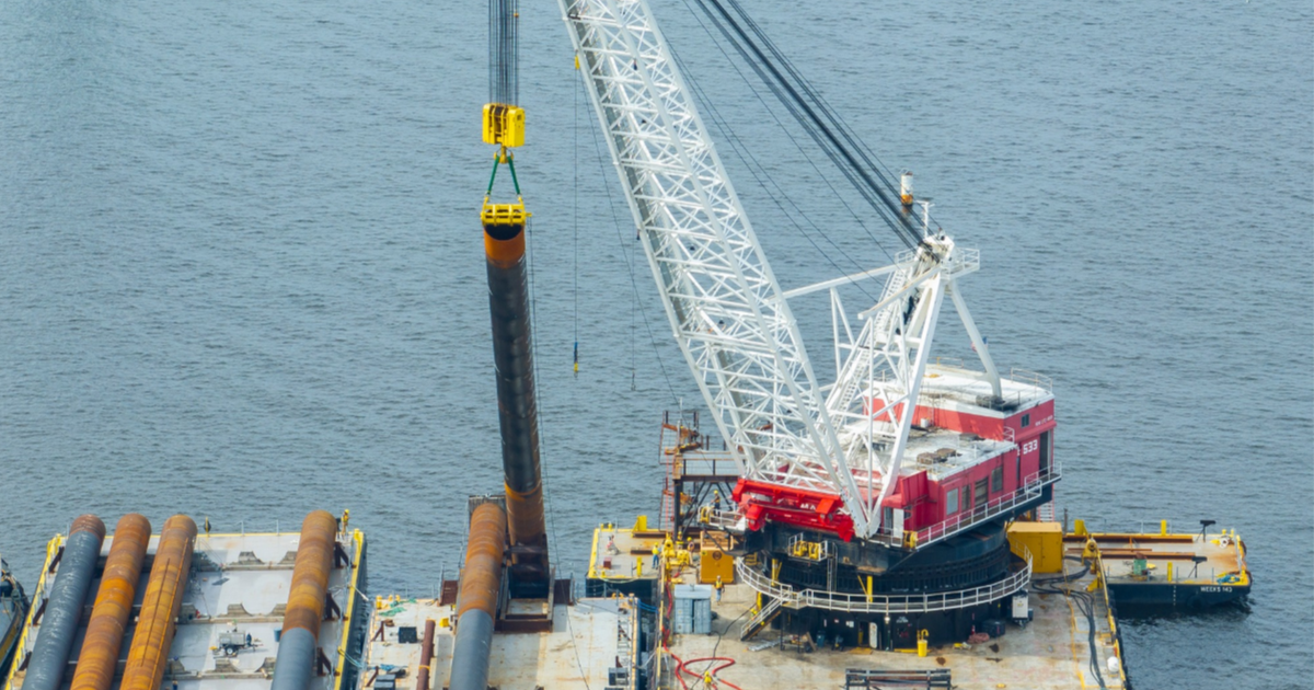 Milestone marked at Baltimore's Key Bridge construction site with first ...