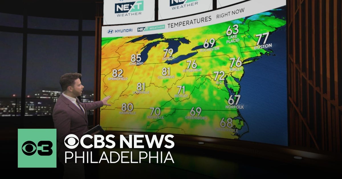 Clear and comfortably cool in Philadelphia region tonight. Here's your ...