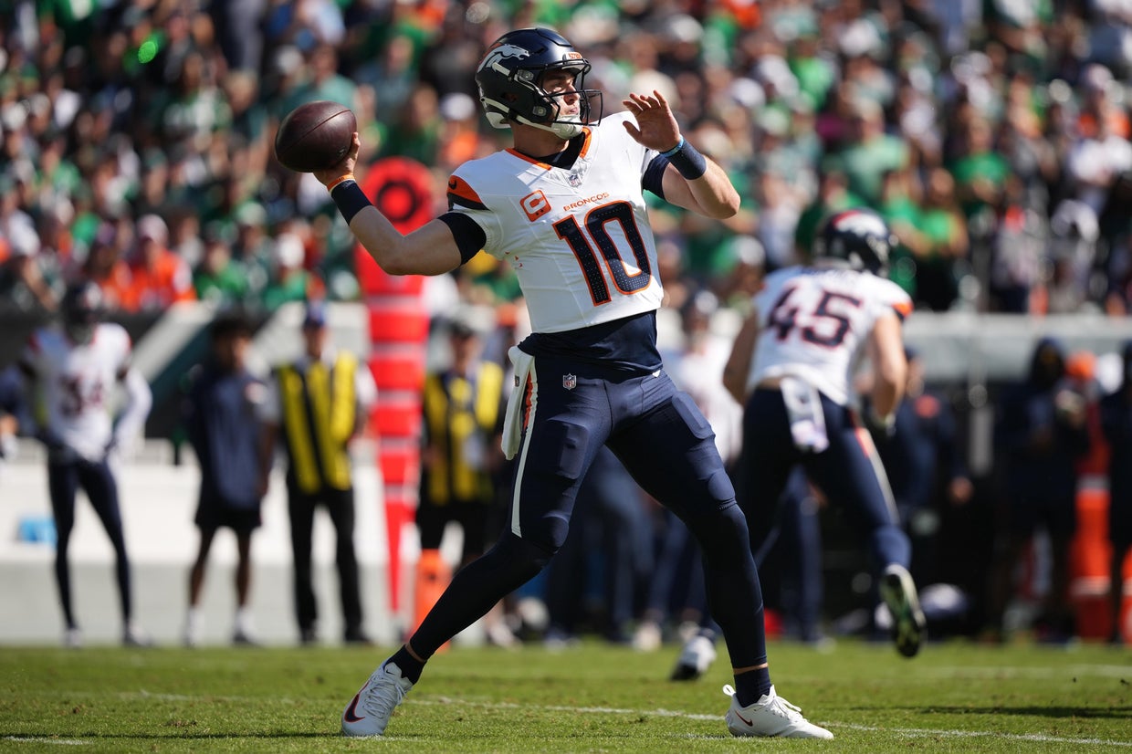 Bo Nix touchdown and 2-point conversion help Denver Broncos beat Eagles ...