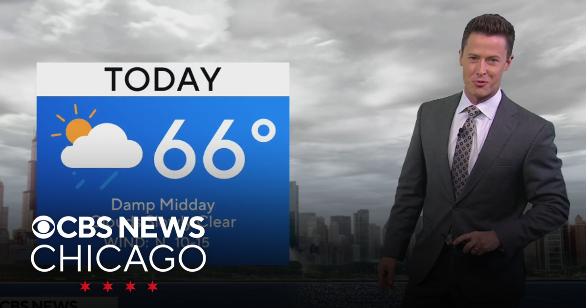 Rain tapers off Tuesday - CBS Chicago
