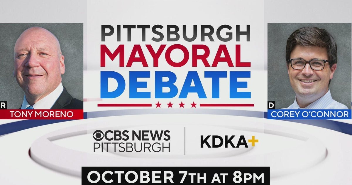 Tony Moreno and Corey O'Connor to square off in mayoral debate on KDKA+ ...