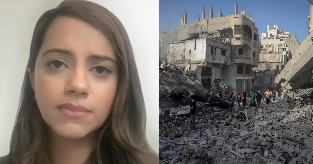 Doctor recounts her time in Gaza - CBS News