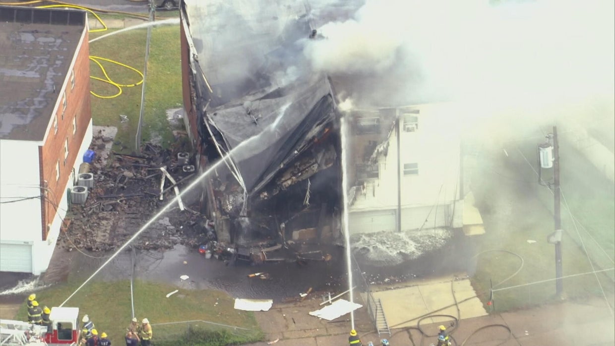 Fire and explosion causes duplex in Northeast Philadelphia to partially ...