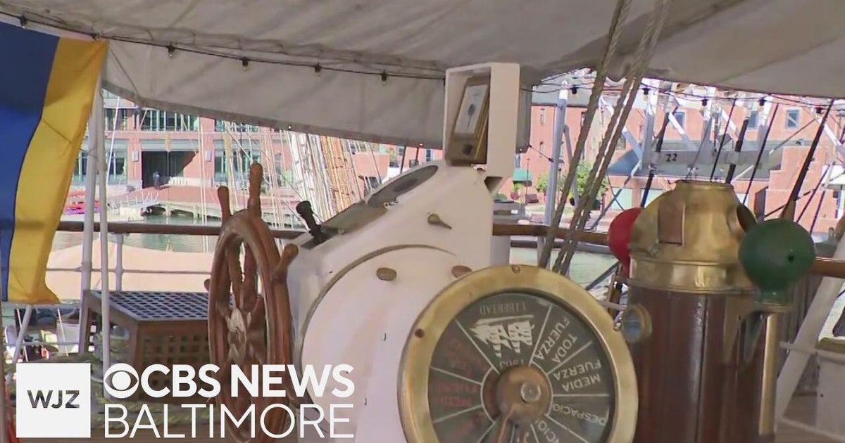 Sail Baltimore welcomes Ara Libertad, training ship from Argentina ...