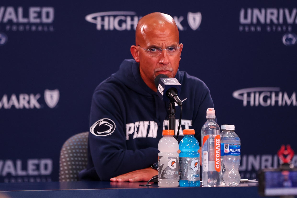 Penn State football fires head coach James Franklin, Terry Smith to ...