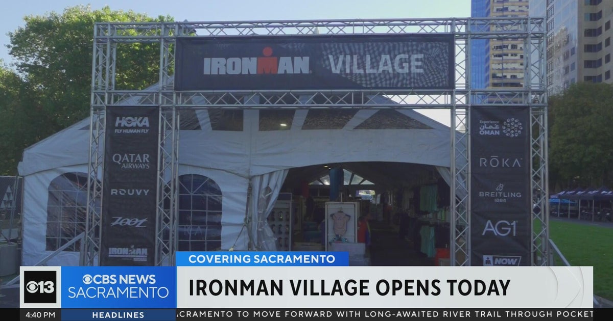 Ironman Village opens in Sacramento ahead of 2025 race - CBS Sacramento