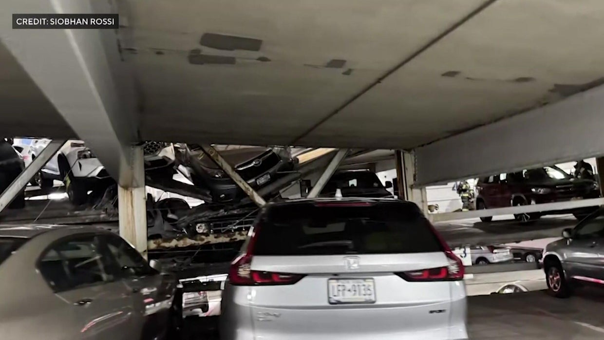 Cars stuck in collapsed White Plains, N.Y. parking garage slowly being ...