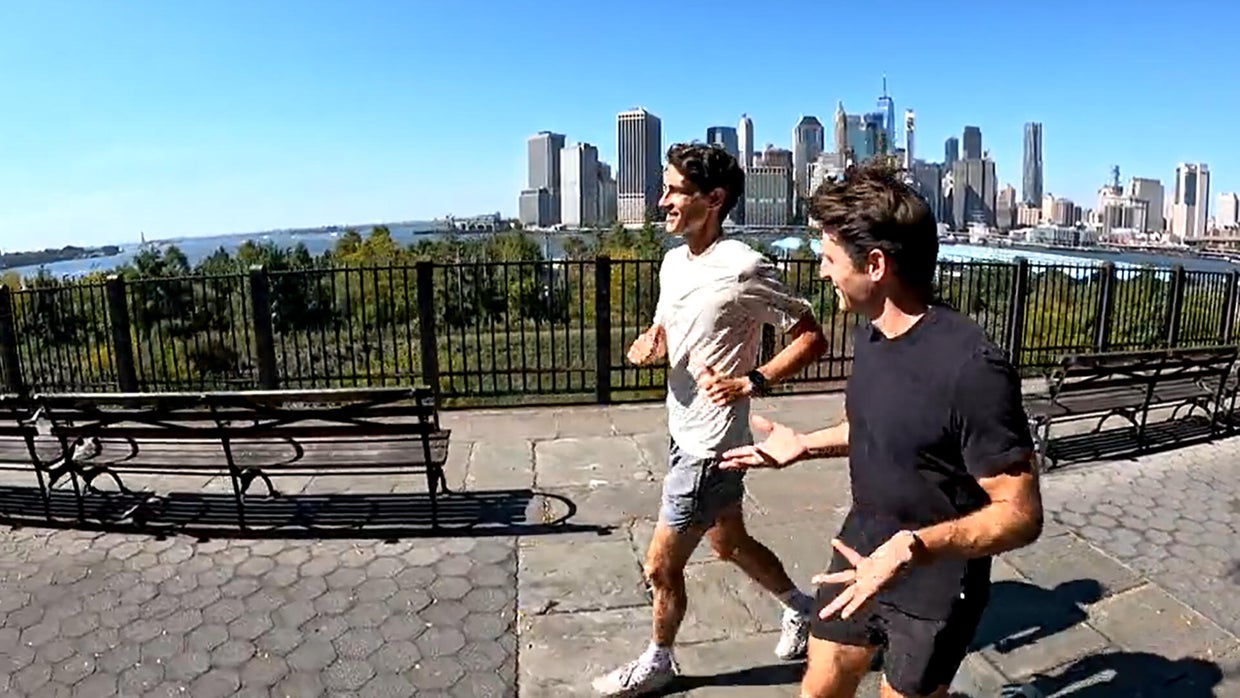 CEO Nicholas Thompson on how running helped him find his footing - CBS News