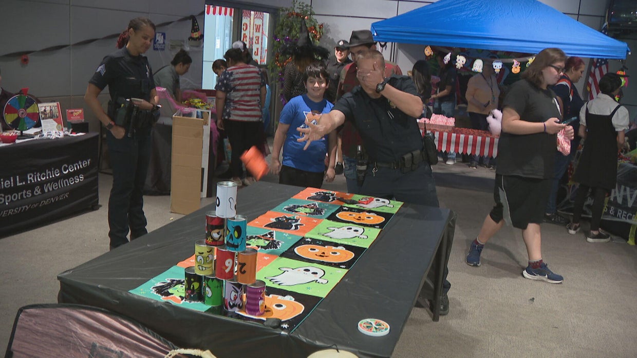 Denver Police Department welcomes trick-or-treaters at community ...