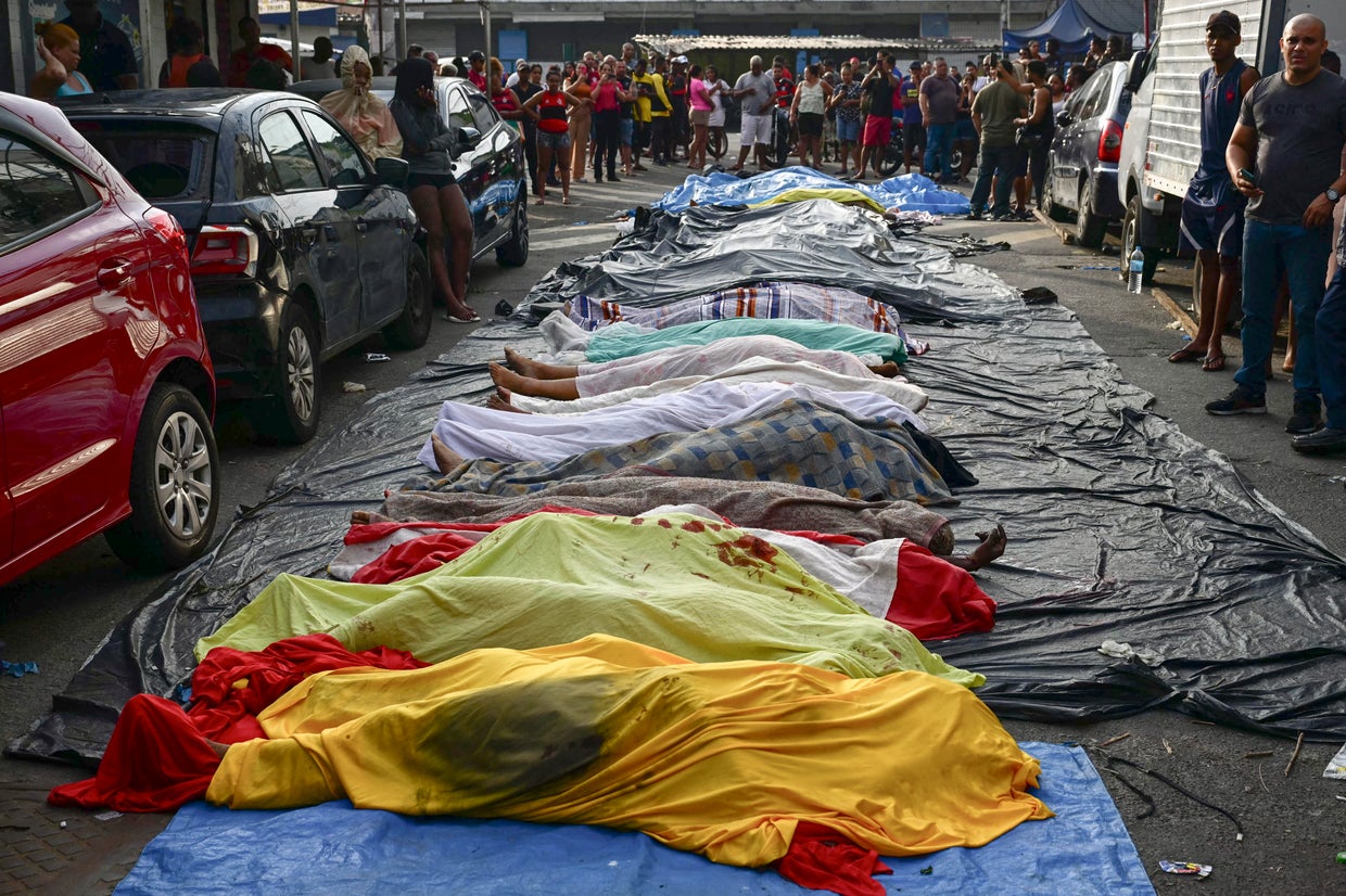 Brazil's president calls for investigation after 121 killed in police ...