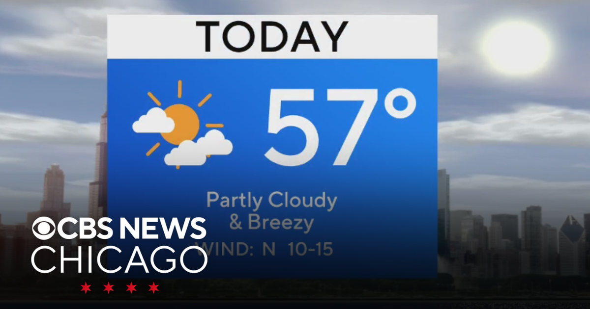 Another cool and breezy day on Thursday - CBS Chicago