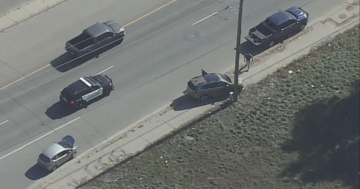 4 children safely recovered from a stolen car after crash in ...