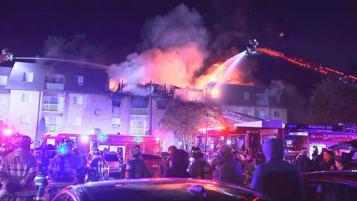 3-alarm fire in Blackwood section of Gloucester Township, New Jersey ...