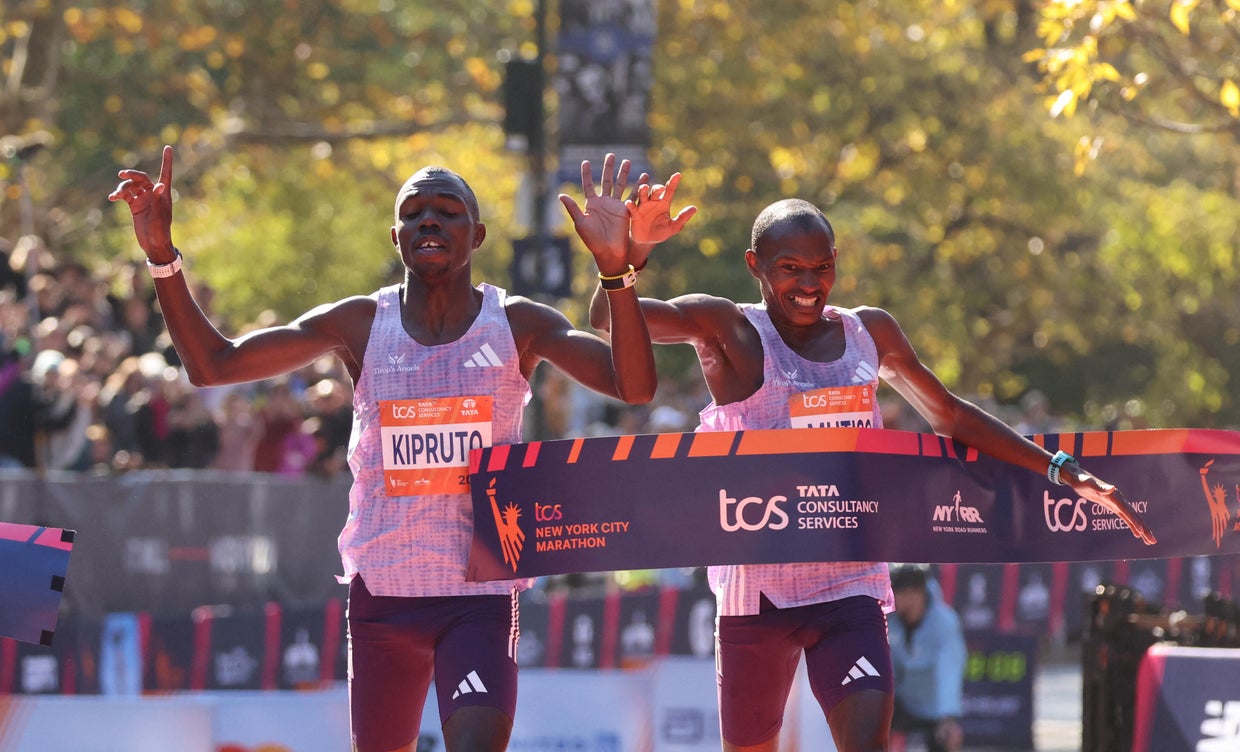 Obiri sets NYC Marathon women's record, Kipruto wins men's race by less ...