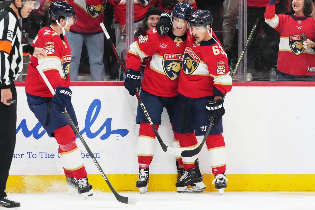 Florida Panthers' Brad Marchand scored a goal with special meaning. It ...