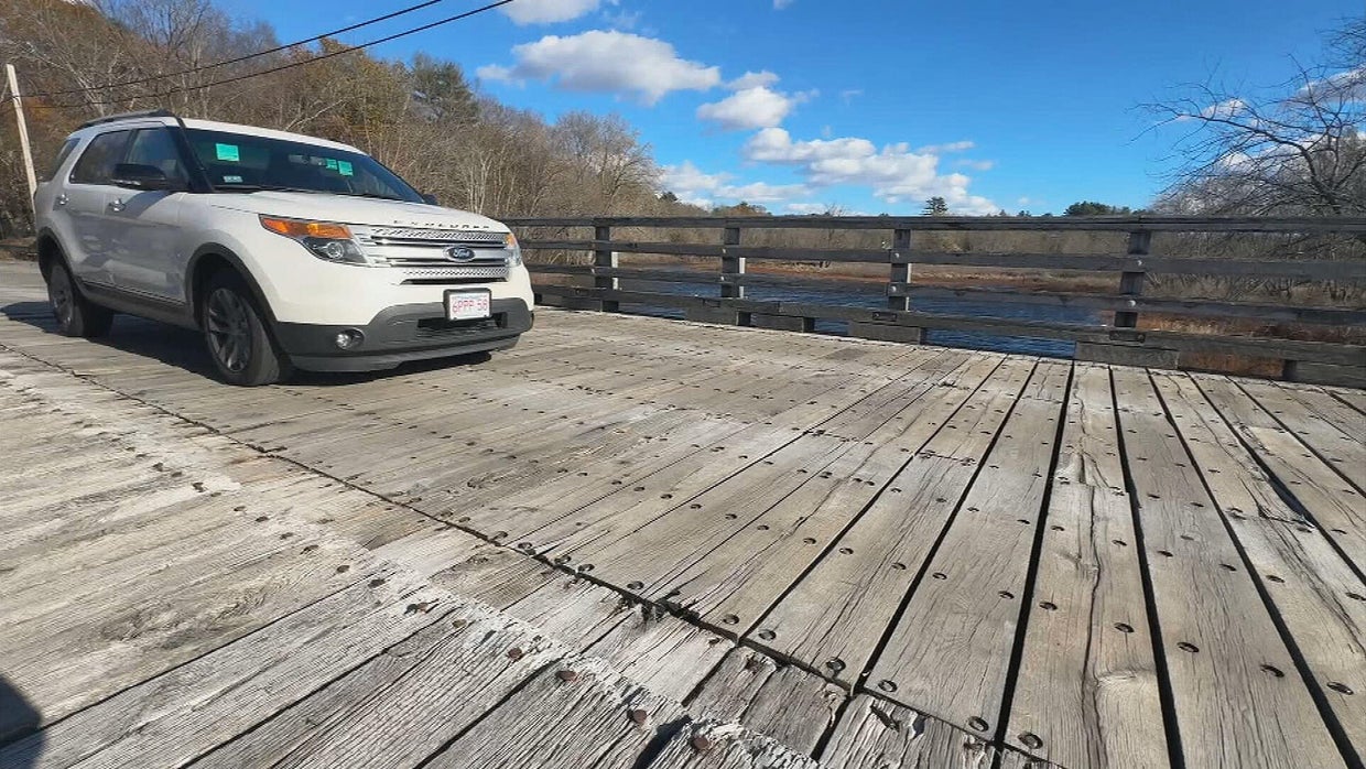 Historic wooden bridge linking Massachusetts towns is falling apart ...