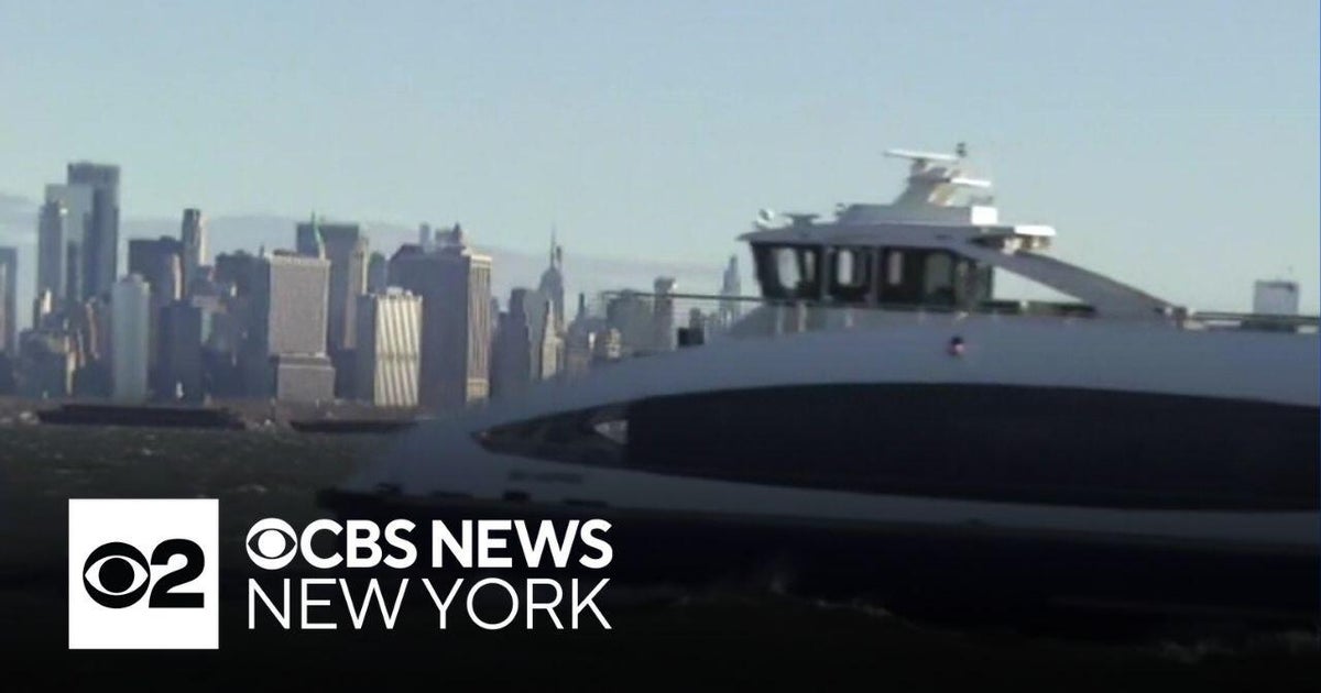 NYC Ferry redesign expected to be announced - CBS New York