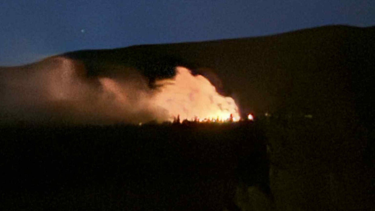 Small wildfire contained in Colorado foothills in Gilpin County - CBS ...