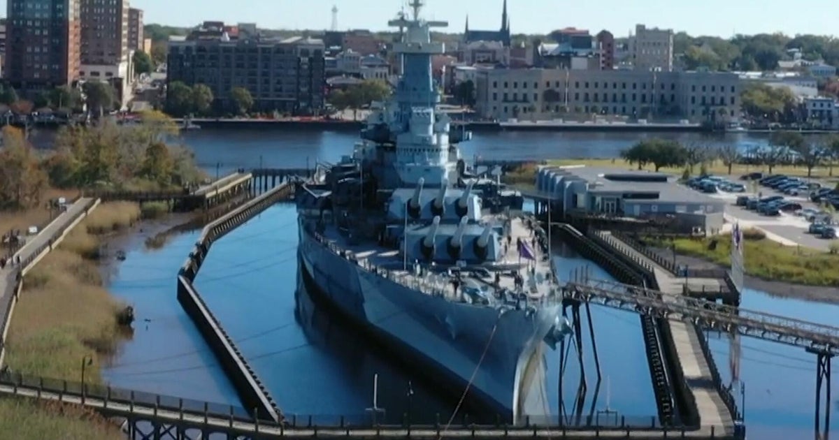 How a WWII battleship was saved from being turned into scrap - CBS News