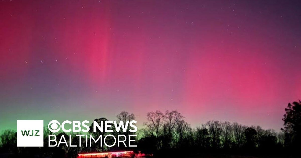 Northern lights viewed in Maryland - CBS Baltimore