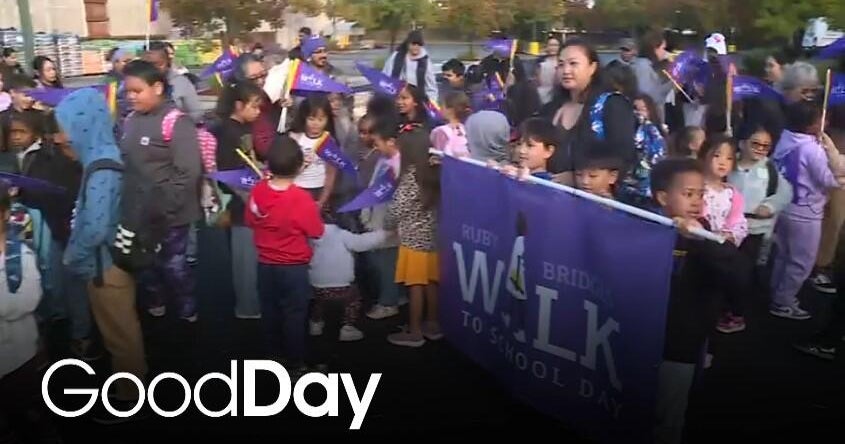 John Sloat Elementary School Students joining 'Ruby Bridges Walk to ...