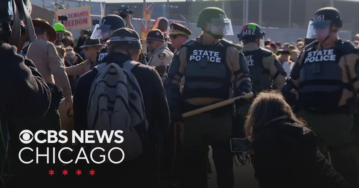 Several arrested as protesters, police clash outside Broadview ICE ...