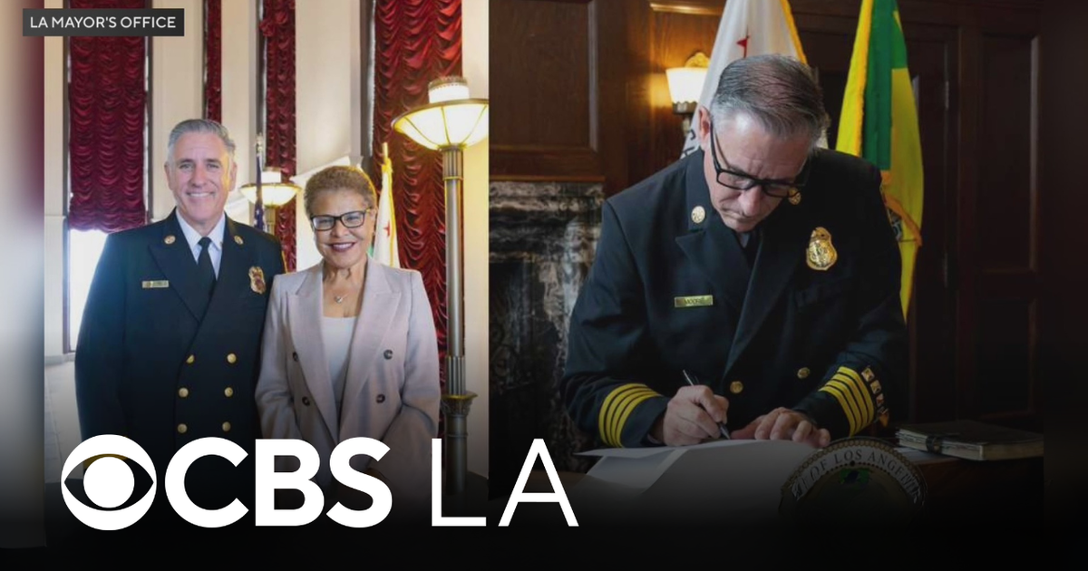 Chief Jaime Moore sworn in as new head of LAFD after unanimous ...
