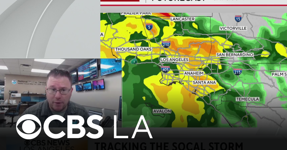 Tracking the Southern California storm with the National Weather ...