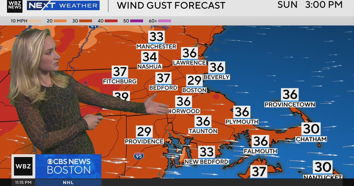 Next Weather: WBZ weather forecast - CBS Boston