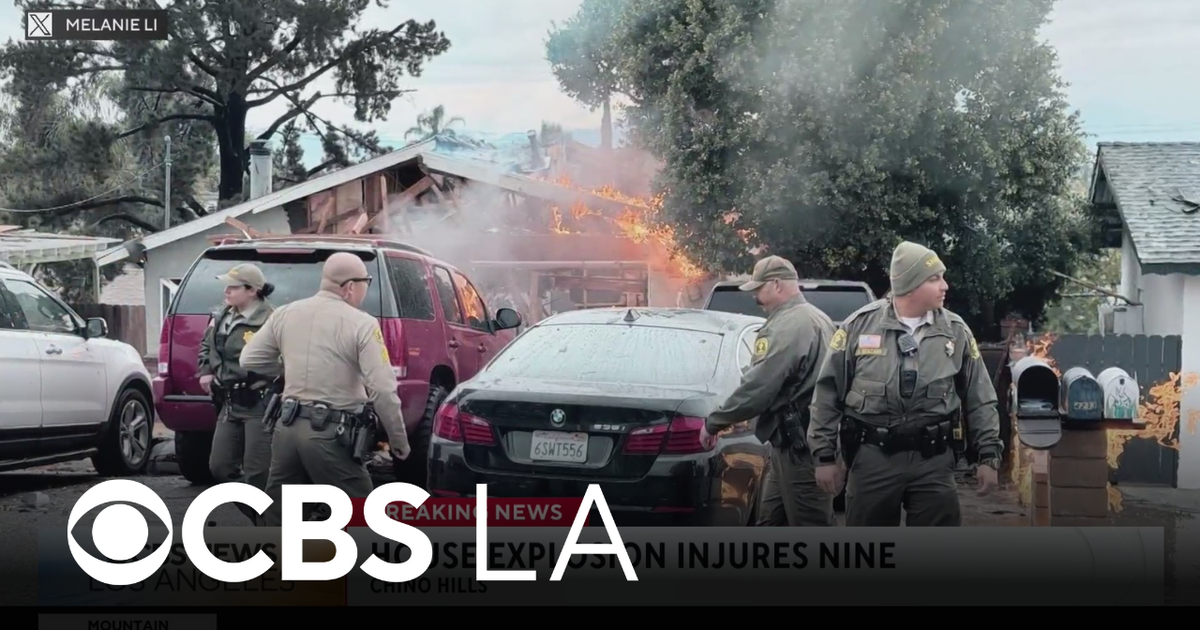 Home explodes in Chino Hills from possible gas leak, leaving nine ...