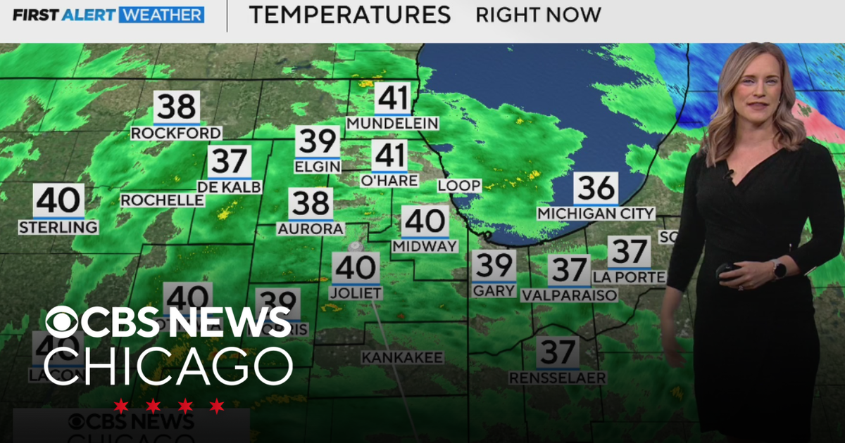 Early morning rain on Tuesday in Chicago - CBS Chicago