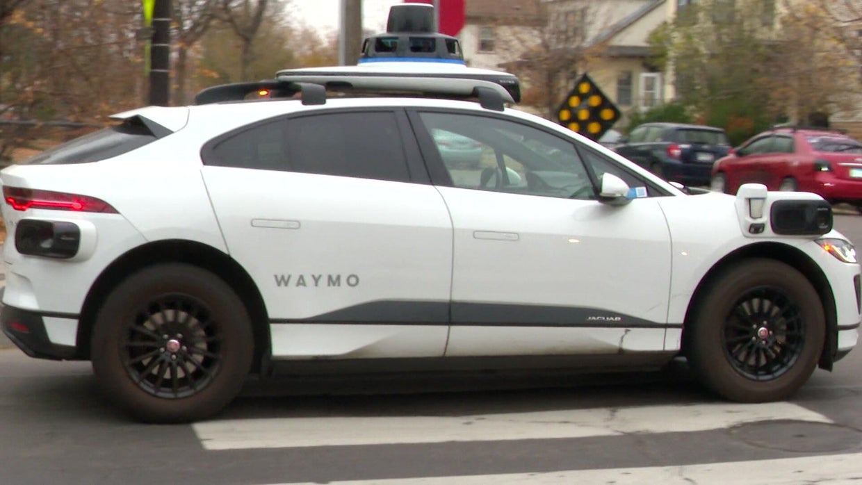 Waymo announces driverless taxi fleet is coming to Minneapolis - CBS Minnesota