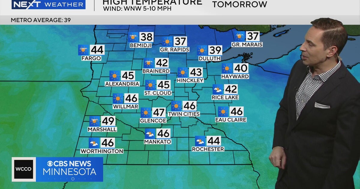 4 p.m. Minnesota forecast from Nov. 20, 2025 | NEXT Weather - CBS Minnesota