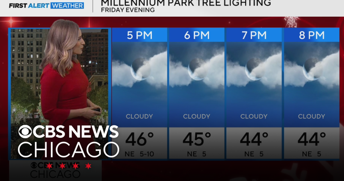Highs near 50 degrees on Friday in Chicago - CBS Chicago