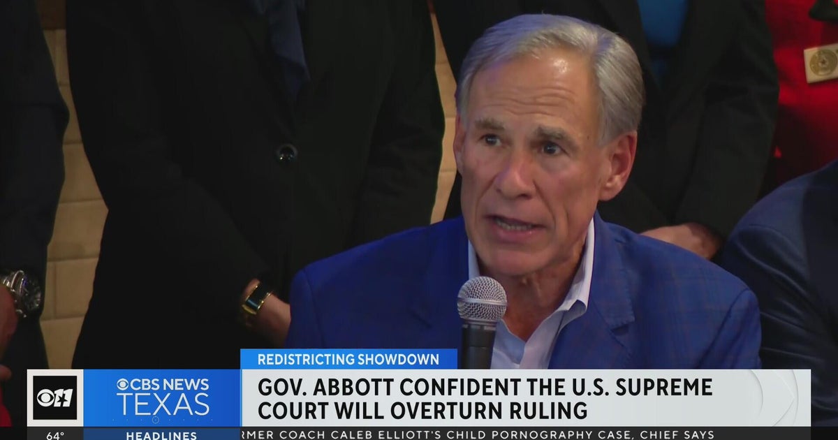 Gov. Abbott confident U.S. Supreme Court will overturn redistricting ...