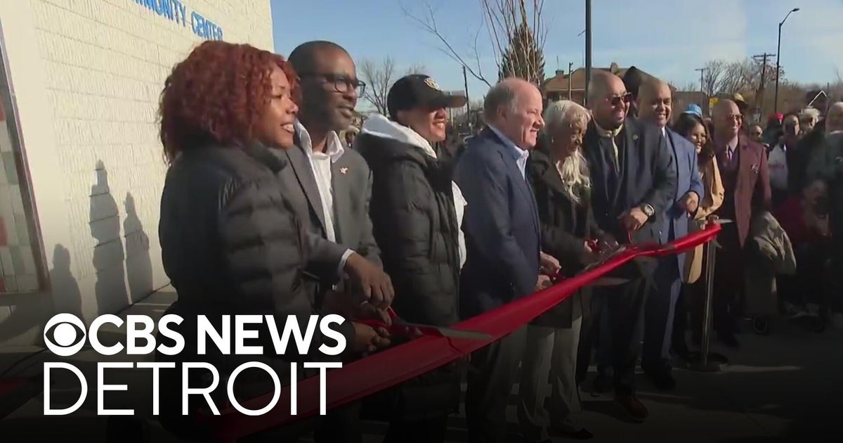 Detroit complex honoring 2 community leaders opens to public - CBS Detroit