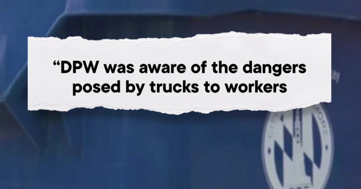 Family of DPW worker crushed to death by trash truck sues Baltimore ...