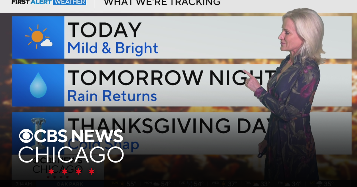 Mild and bright on Sunday in Chicago - CBS Chicago