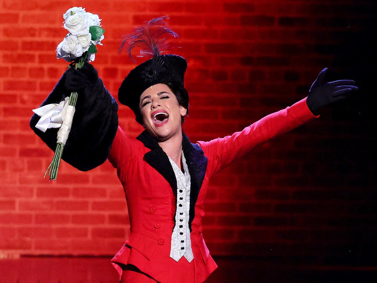 Broadway baby: Lea Michele is back where it all began - CBS News